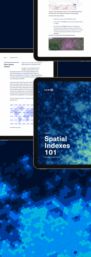 Report: Spatial Indexes 101 - Low Code Edition | CARTO